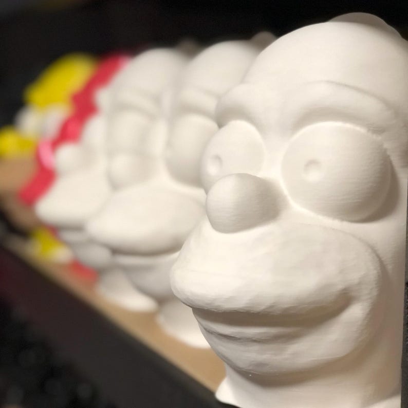 Headphones Holder Stand - Homer Simpson, Gift for Gamers 10 Inches! - Etsy
