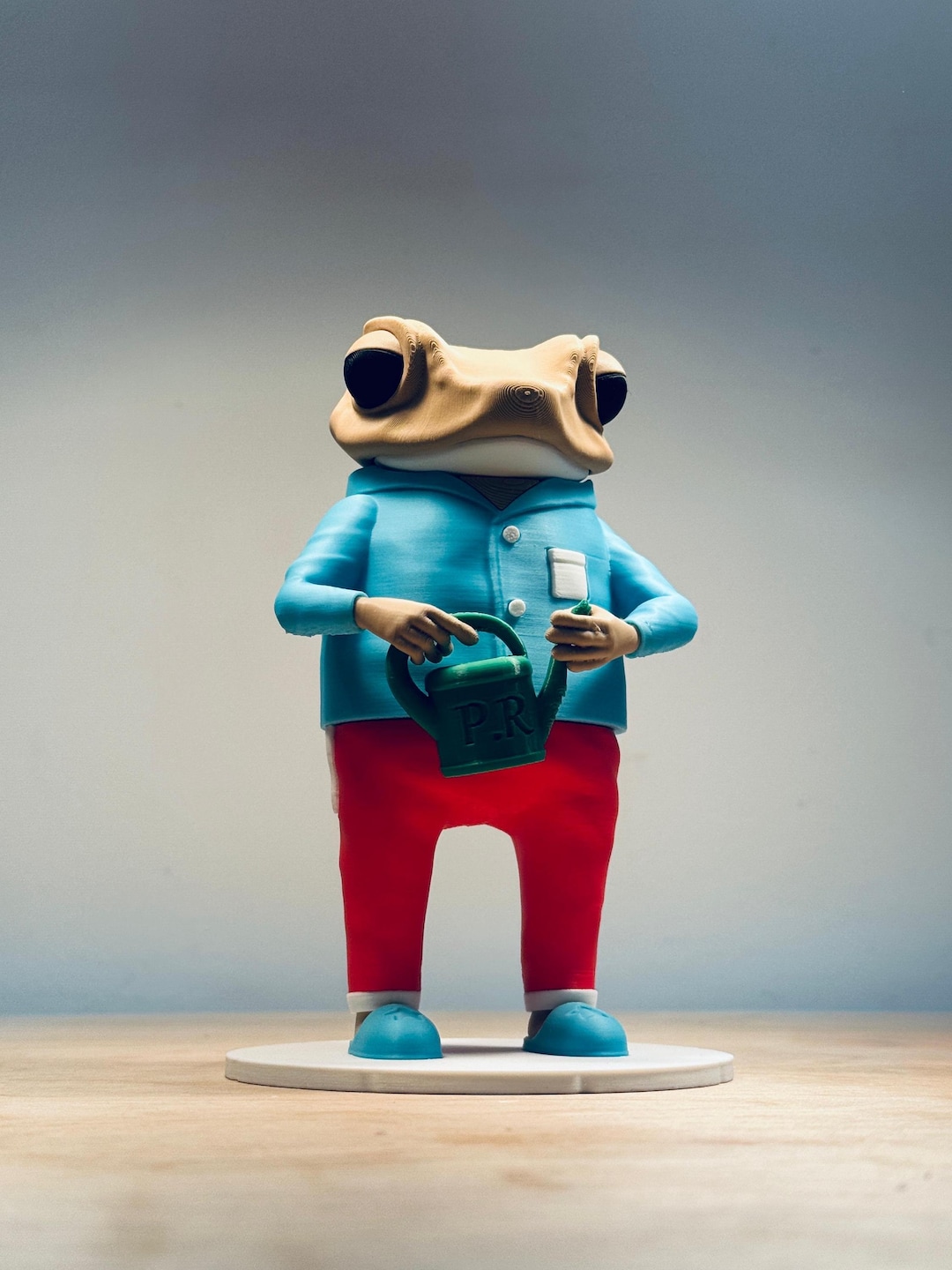 Sapo Concho Figurine Watering Plants | Puerto Rican Coqui Frog ...