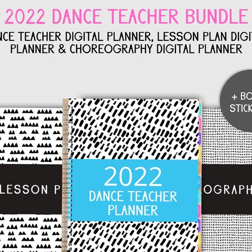 Dance Teacher Lesson Plan Bundle Printable Class Planner - Etsy