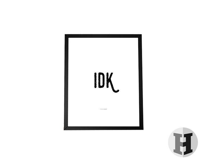 IDK I Do Karate // Downloadable Print // Instant Download // Gallery ...