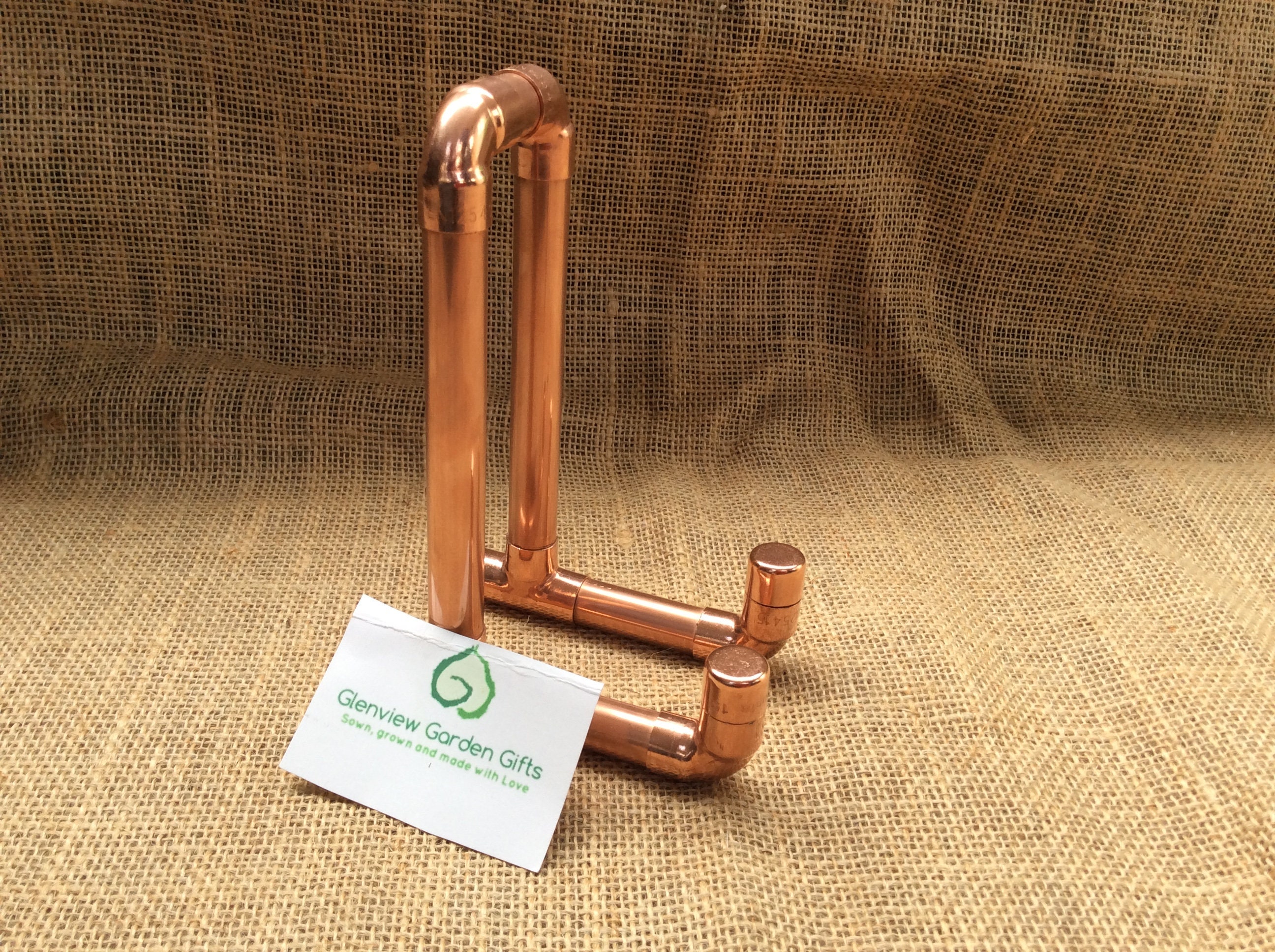 Beautiful Copper Pipe Mobile Phone Holder/ Stand - Etsy UK