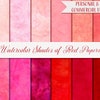 Watercolor Digital Paper, Watercolor Pastel Ombre Papers, 12 Digital ...