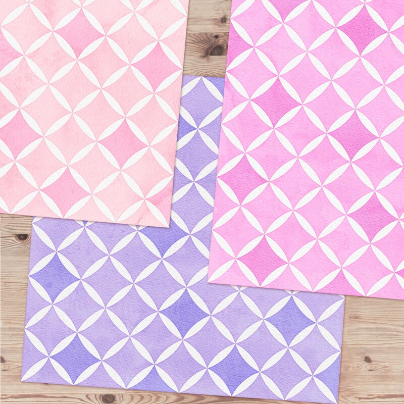 Watercolor Digital Paper Watercolor Pastel Orange Peel | Etsy