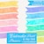 Watercolor Digital Paper, Watercolor Pastel Ombre Papers, 12 Digital ...