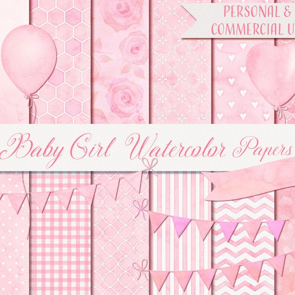 Baby Digital Paper - Etsy