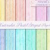 Watercolor Digital Paper, Watercolor Pastel Ombre Papers, 12 Digital ...