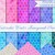 Watercolor Digital Paper, 12 Digital Papers 12 X 12, Watercolor Pastel ...