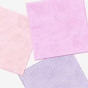 Watercolor Digital Paper, 12 Papers 12" X 12", Watercolor Pastel ...