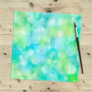 Watercolor Bokeh Spring Paper, Watercolor Paper, Pastel Watercolor ...