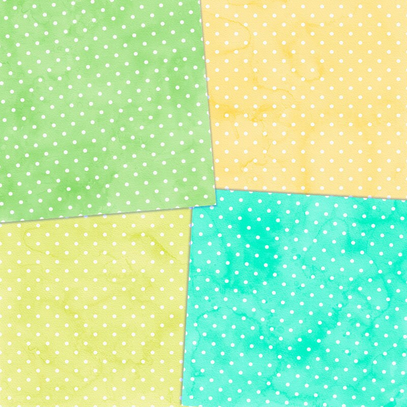 Watercolor Digital Paper Watercolor Pastel Polka Dot Papers - Etsy