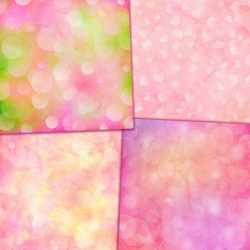 Watercolor Bokeh Spring Paper, Watercolor Paper, Pastel Watercolor ...