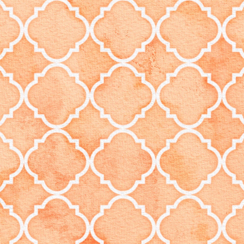 Watercolor Digital Paper Watercolor Pastel Quatrefoil Papers - Etsy