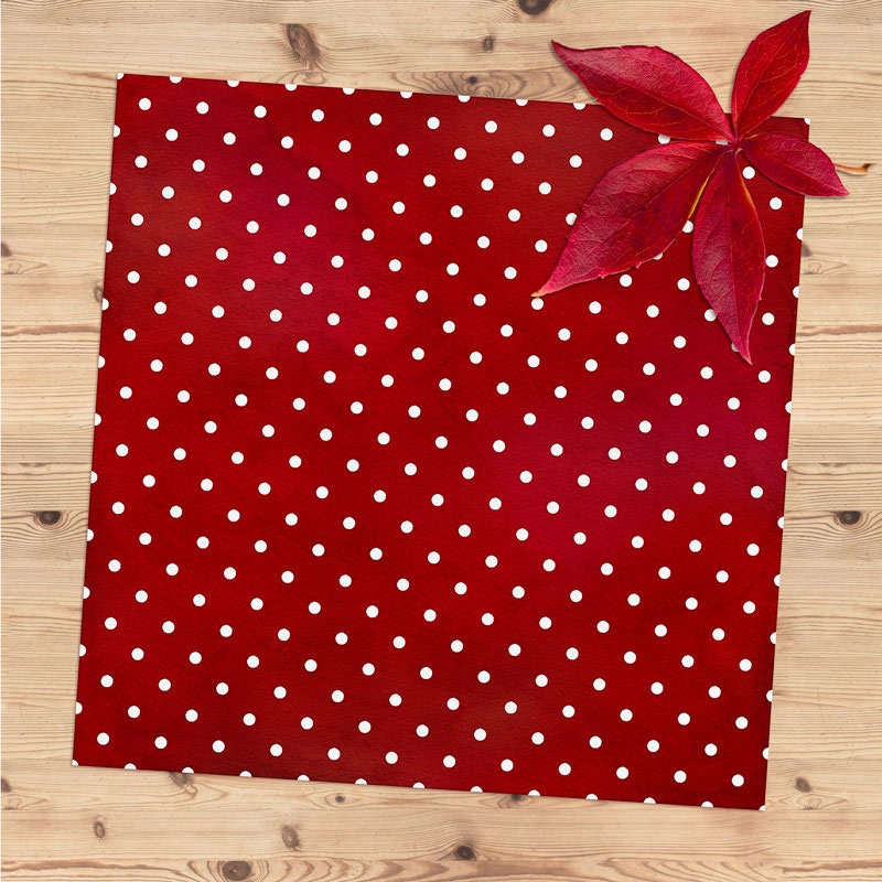 Watercolor Digital Paper Watercolor Fall Digital Polka Dot - Etsy