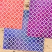 Watercolor Digital Paper, Watercolor Fall Quatrefoil Paper, 12 Digital ...