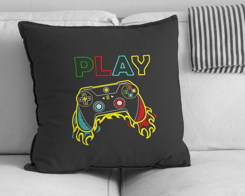 Game Controller Machine Embroidery Design - Etsy