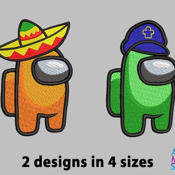 Among Us Embroidery - Etsy