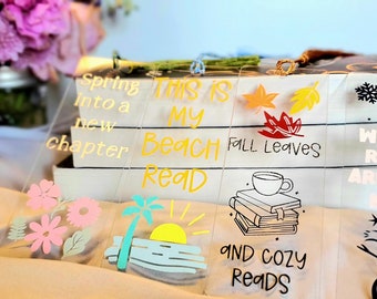 Forest Bookmarks Seasonal Winter Spring Summer Autumn Fall - Etsy