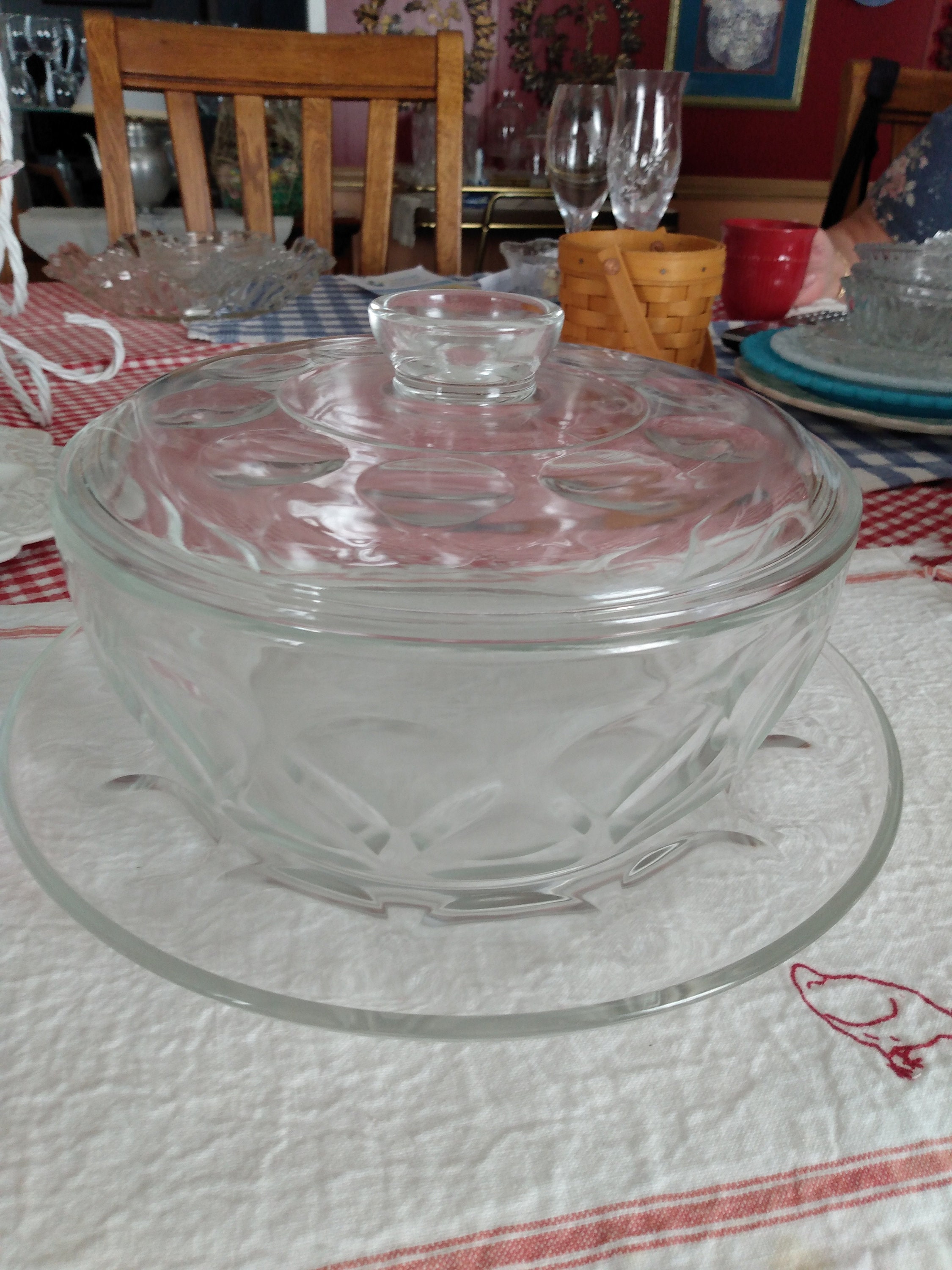 Pyrex Tear Drop Ovenware With Lid and Plate - Etsy UK