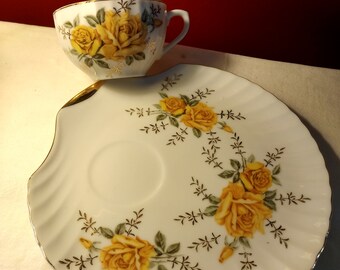 Yellow Rose China | Etsy