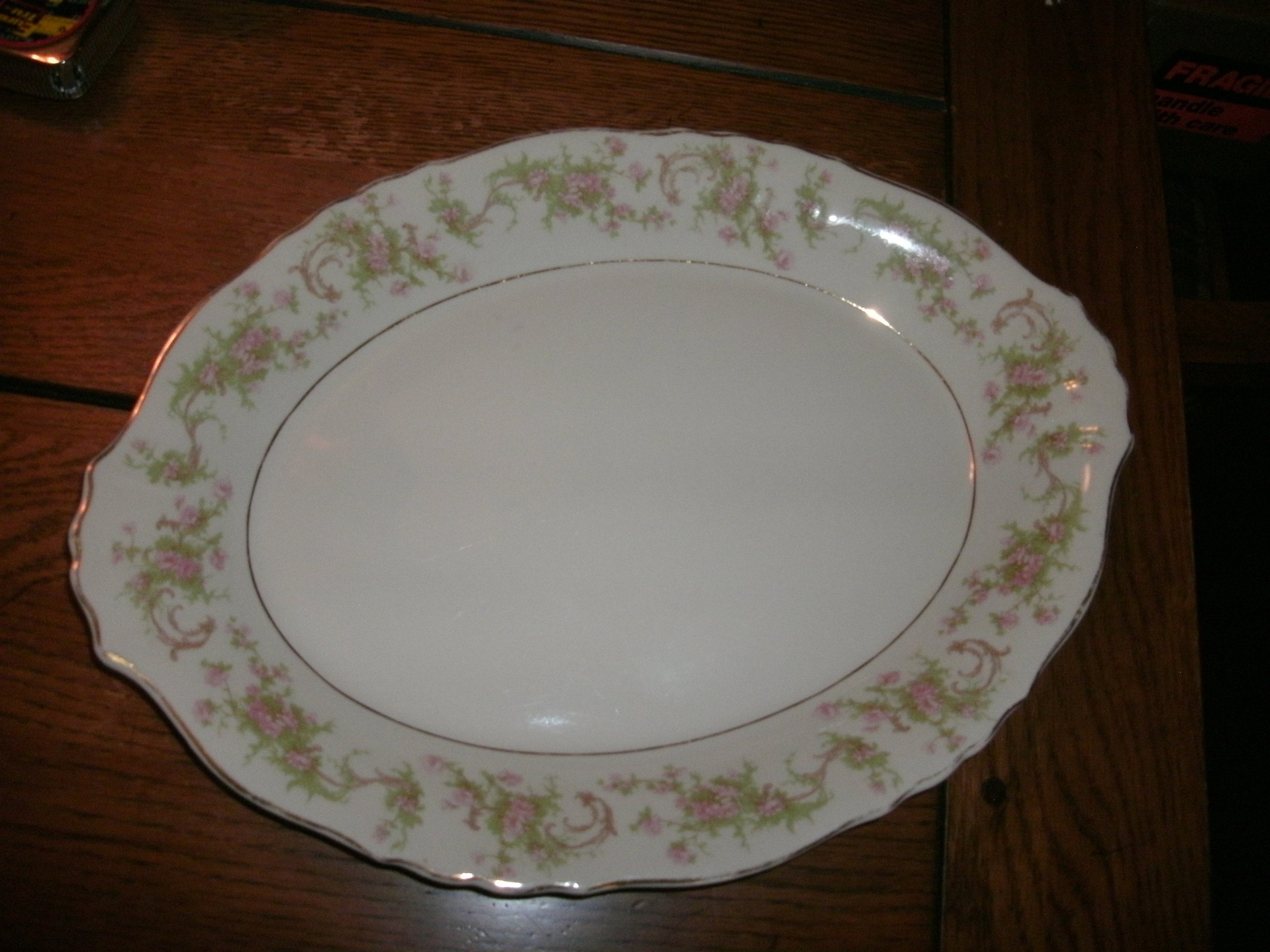 Federal Syracuse China Made in America Dearborn Pattern 14 Inch Serving ...