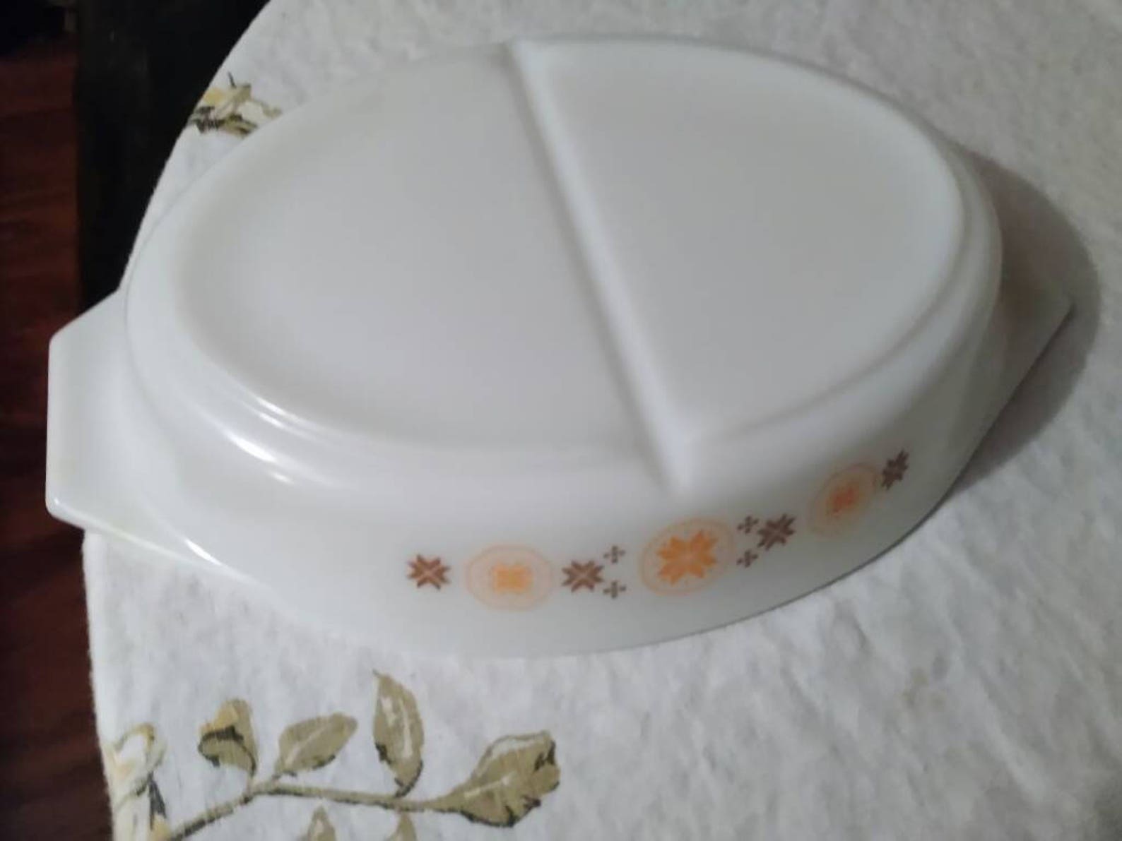 Pyrex Town and Country Divided Dish - Etsy