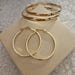 18k Gold Plated Stainless Steel Stacker Waterproof Bangle 2 - Etsy
