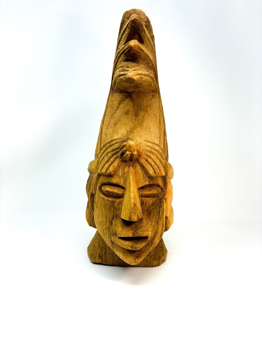 Carved Wood Statue of Mayan King Lord Pakal (pacal) - Etsy