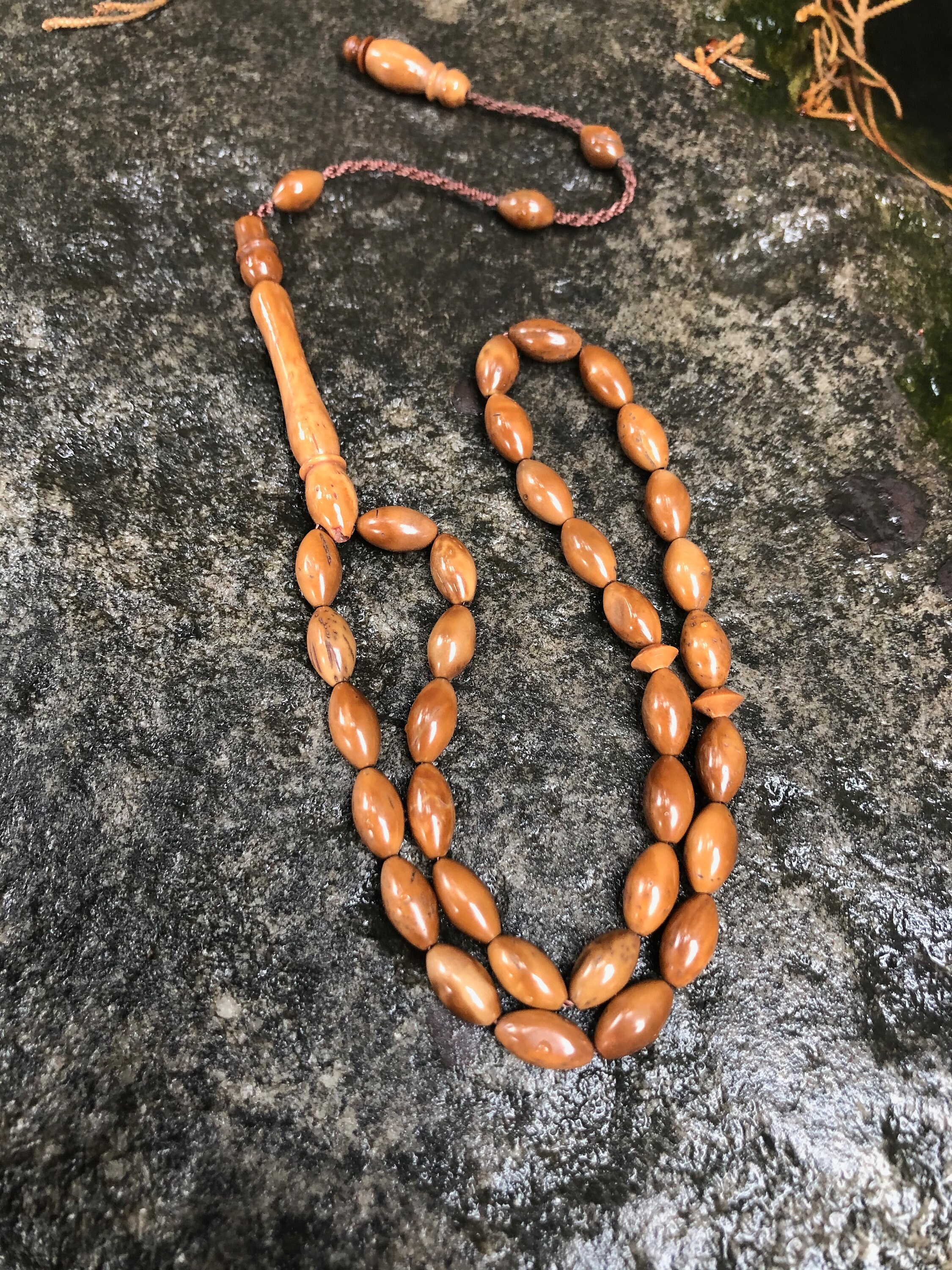 Kuka Rosary 33 Unique Prayer Beads Artisan Handmade Islamic Jewelry ...