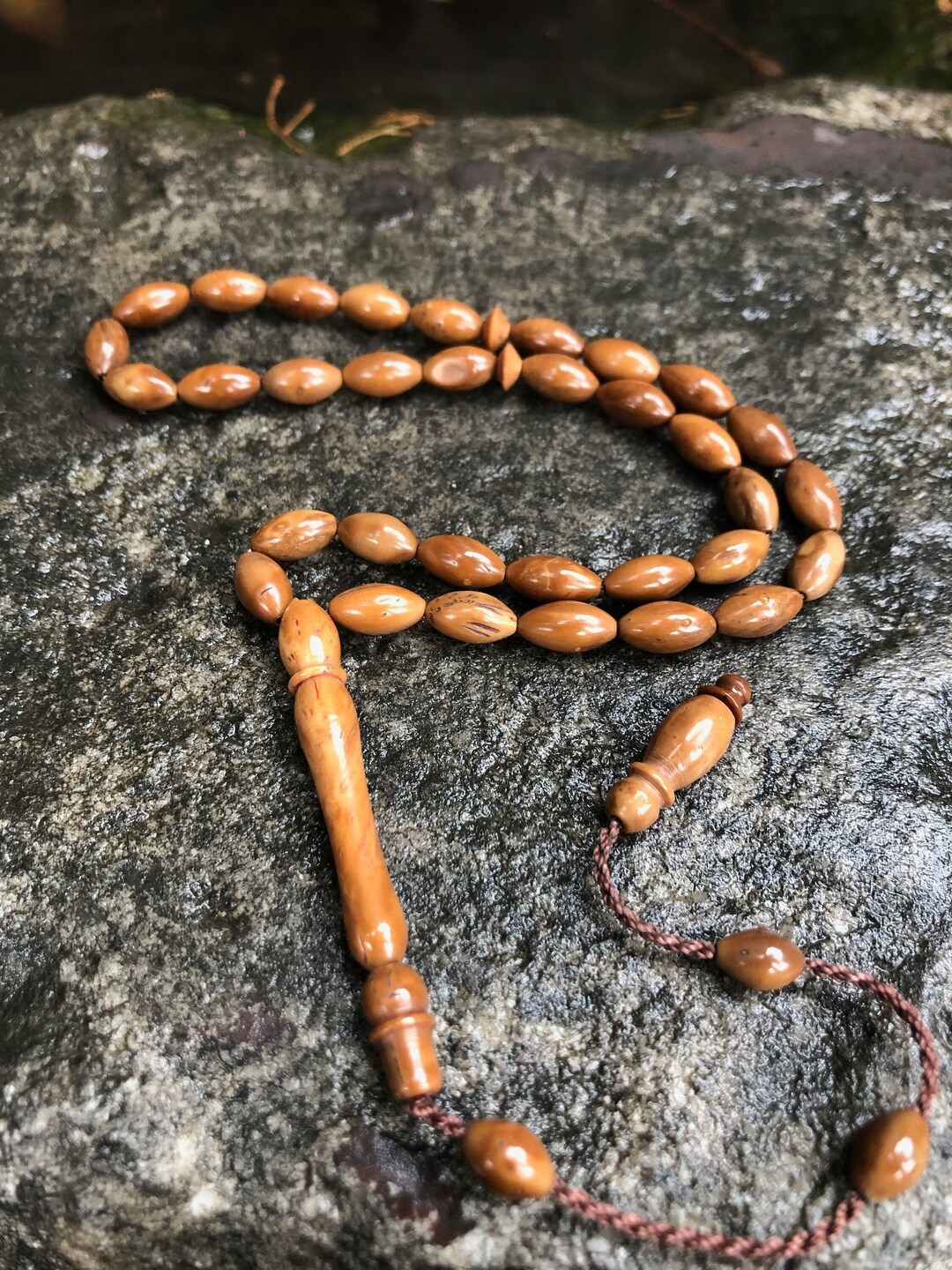 Kuka Rosary 33 Unique Prayer Beads Artisan Handmade Islamic Jewelry ...