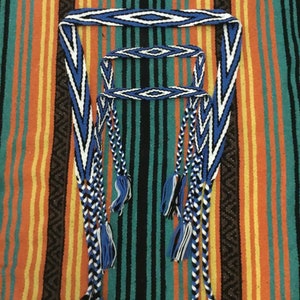 Custom Made Cherokee Finger Weaving Belts and Garters - Etsy