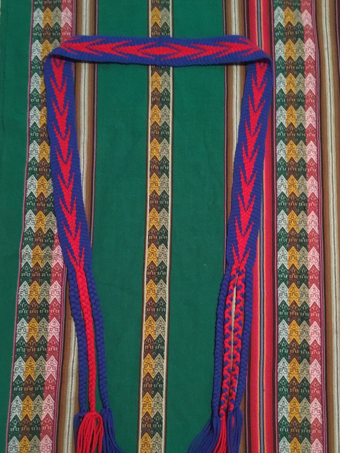 Custom Made Cherokee Finger Weaving Belts and Garters - Etsy