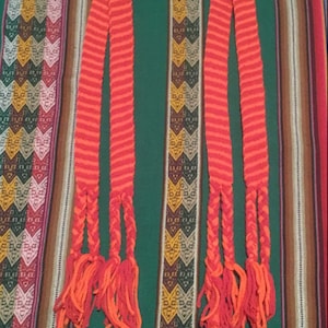 Custom Made Cherokee Finger Weaving Belts and Garters - Etsy