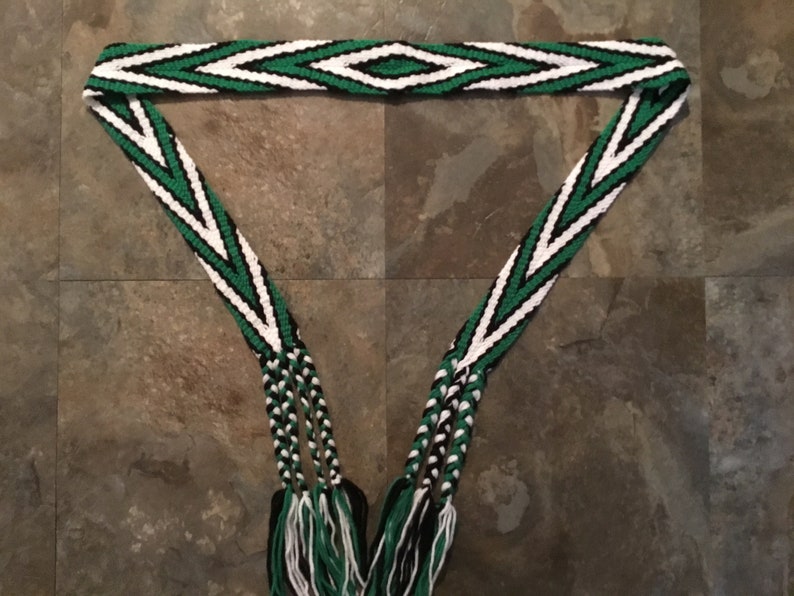 Custom Made Cherokee Finger Weaving Belts and Garters - Etsy