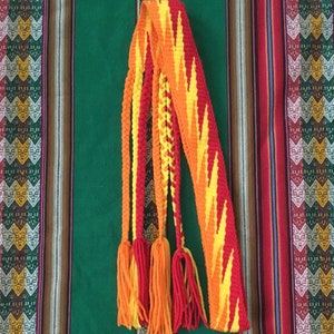 Custom Made Cherokee Finger Weaving Belts and Garters - Etsy