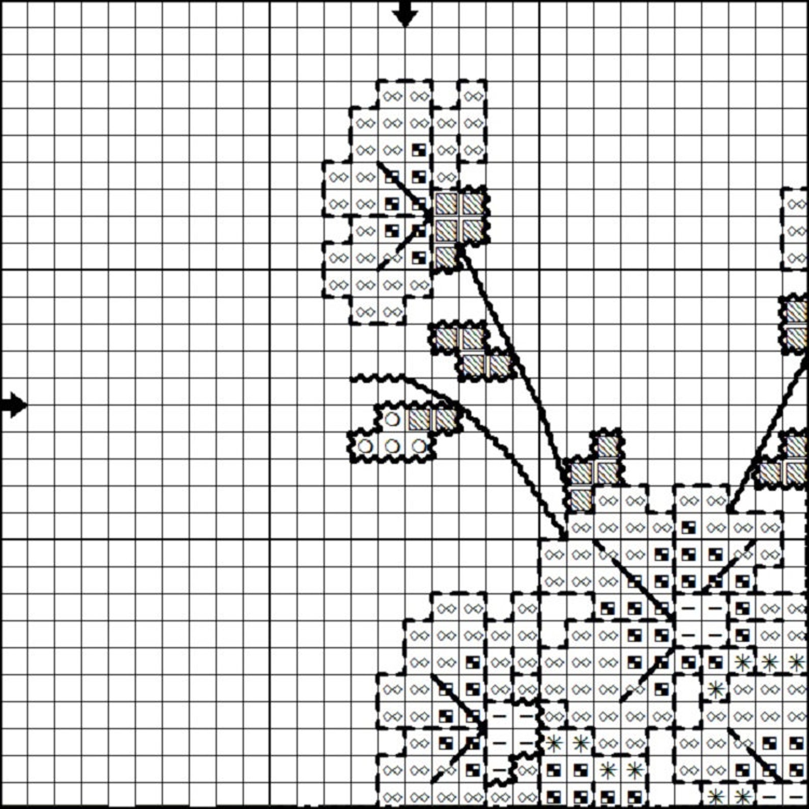 Forget Me Not Cross Stitch Pattern Pdf Bouquet Cross Stitch - Etsy