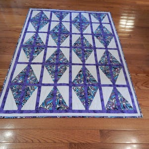 Purple Paisley Quilt - Etsy
