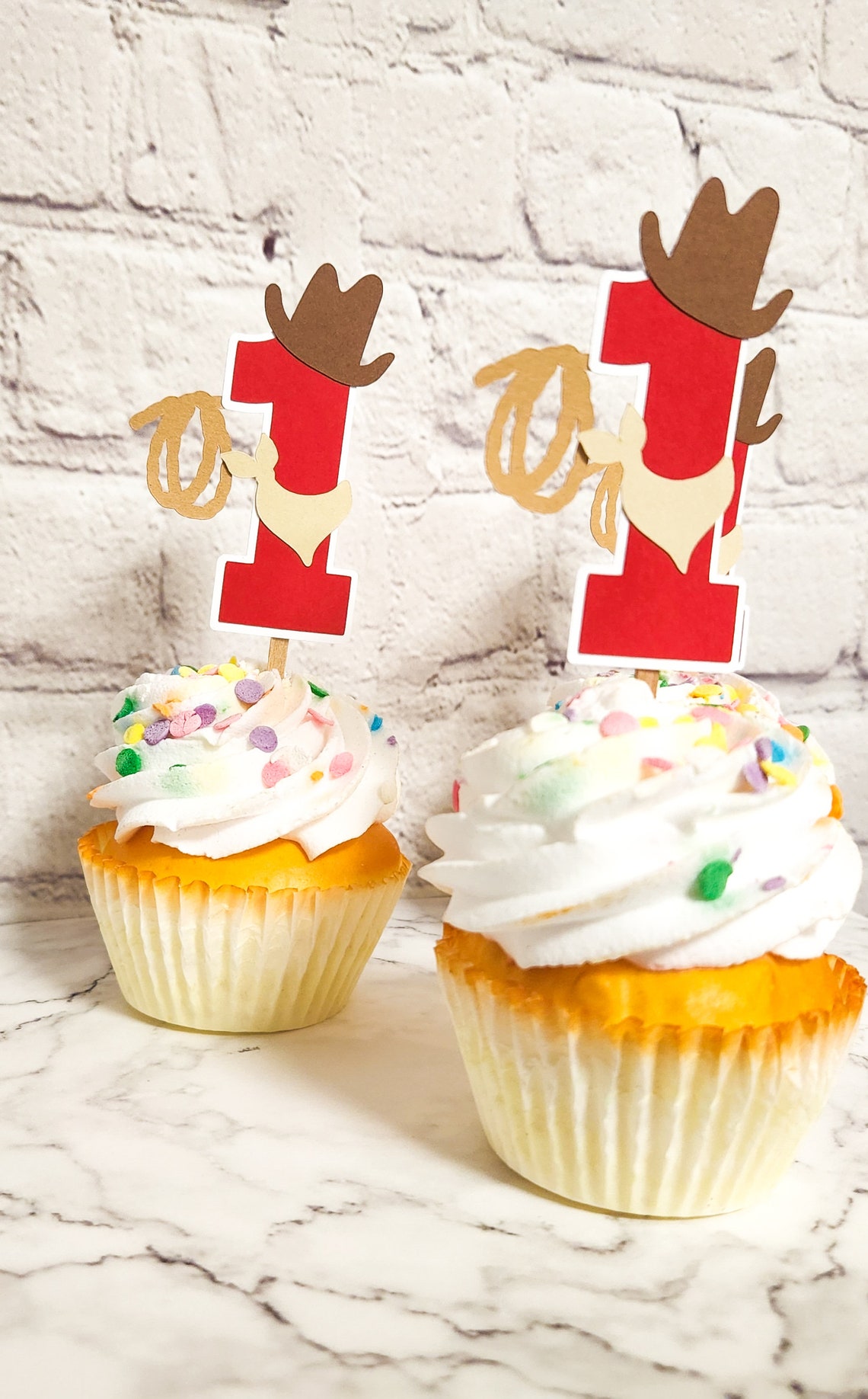 My First Rodeo Birthday. My First Rodeo Cupcake Topper. Cowboy - Etsy