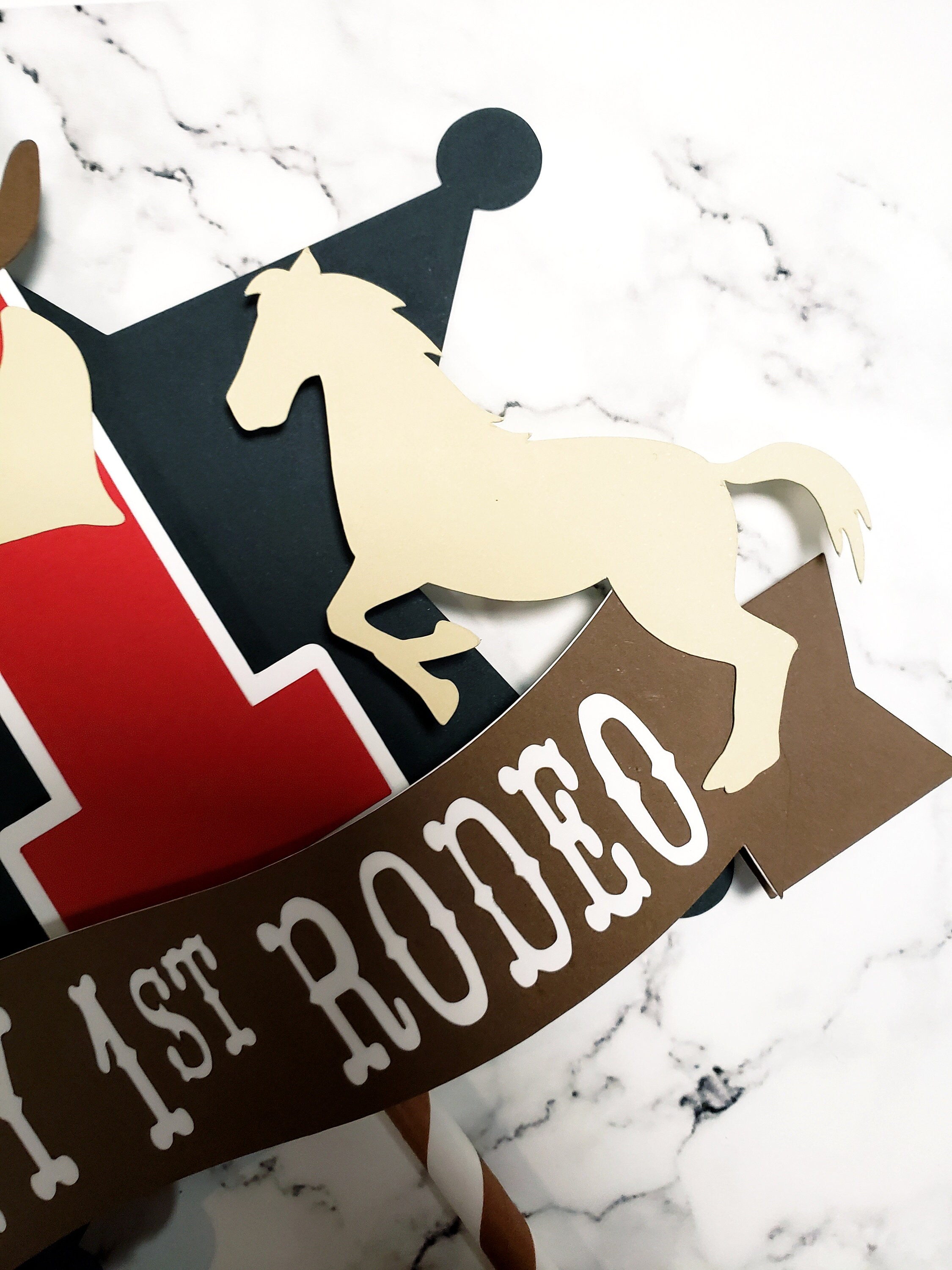 My First Rodeo Birthday. My First Rodeo Cake Topper. Cowboy - Etsy