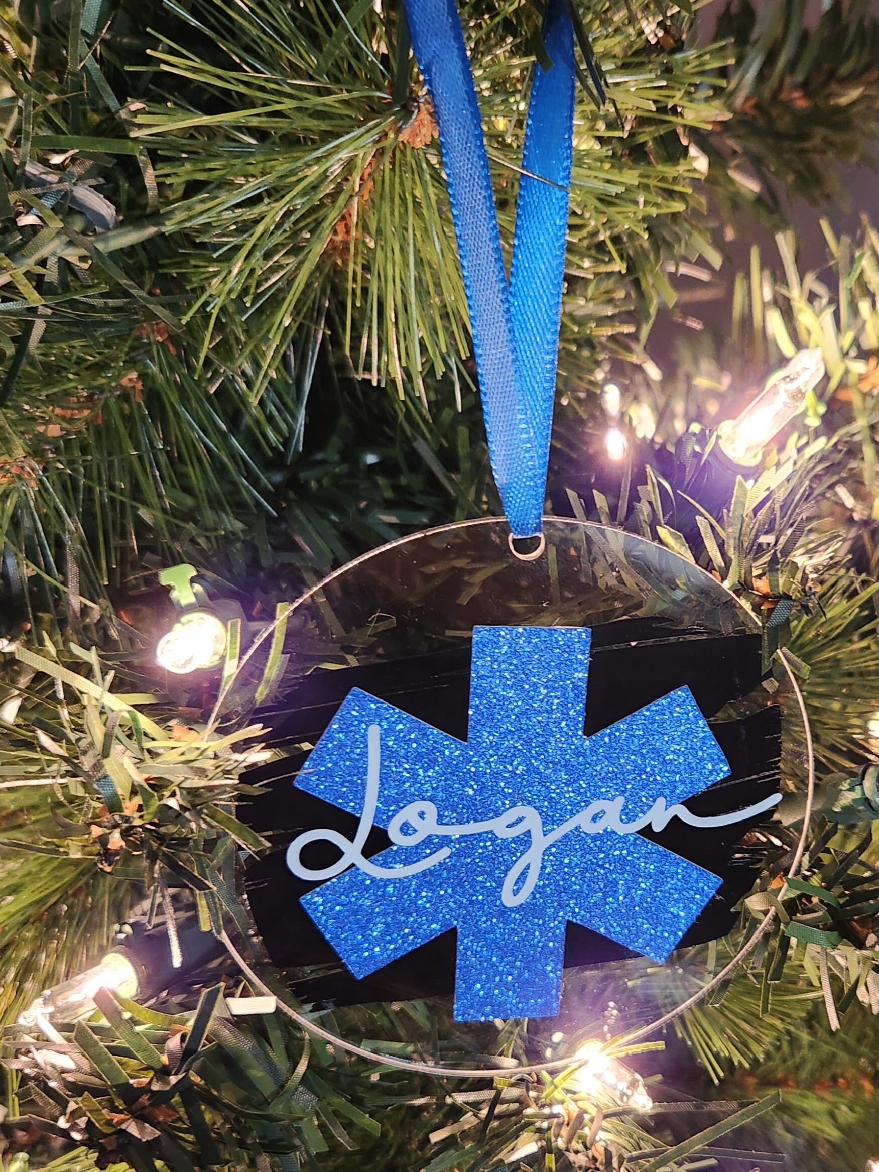 Personalized Paramedic Christmas Ornament. EMS Christmas Ornament ...