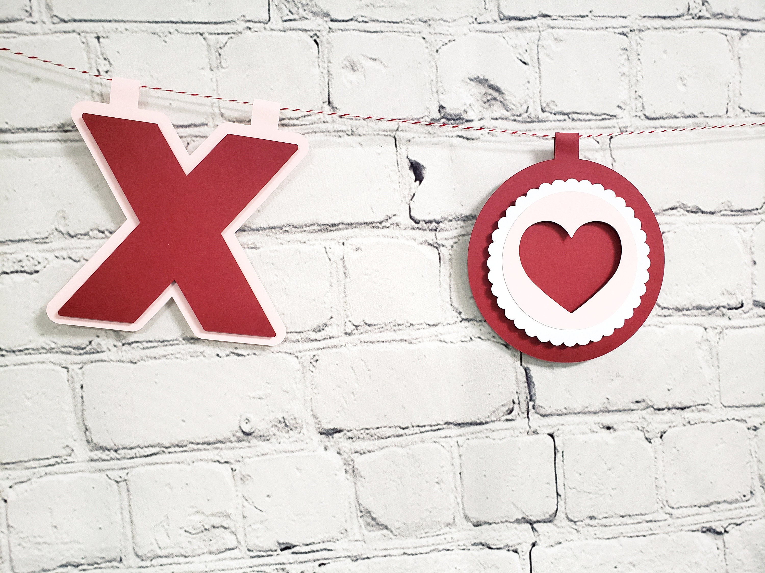 XOXO Banner. Love Banner. Valentine Banner. Be Mine. XOXO. | Etsy