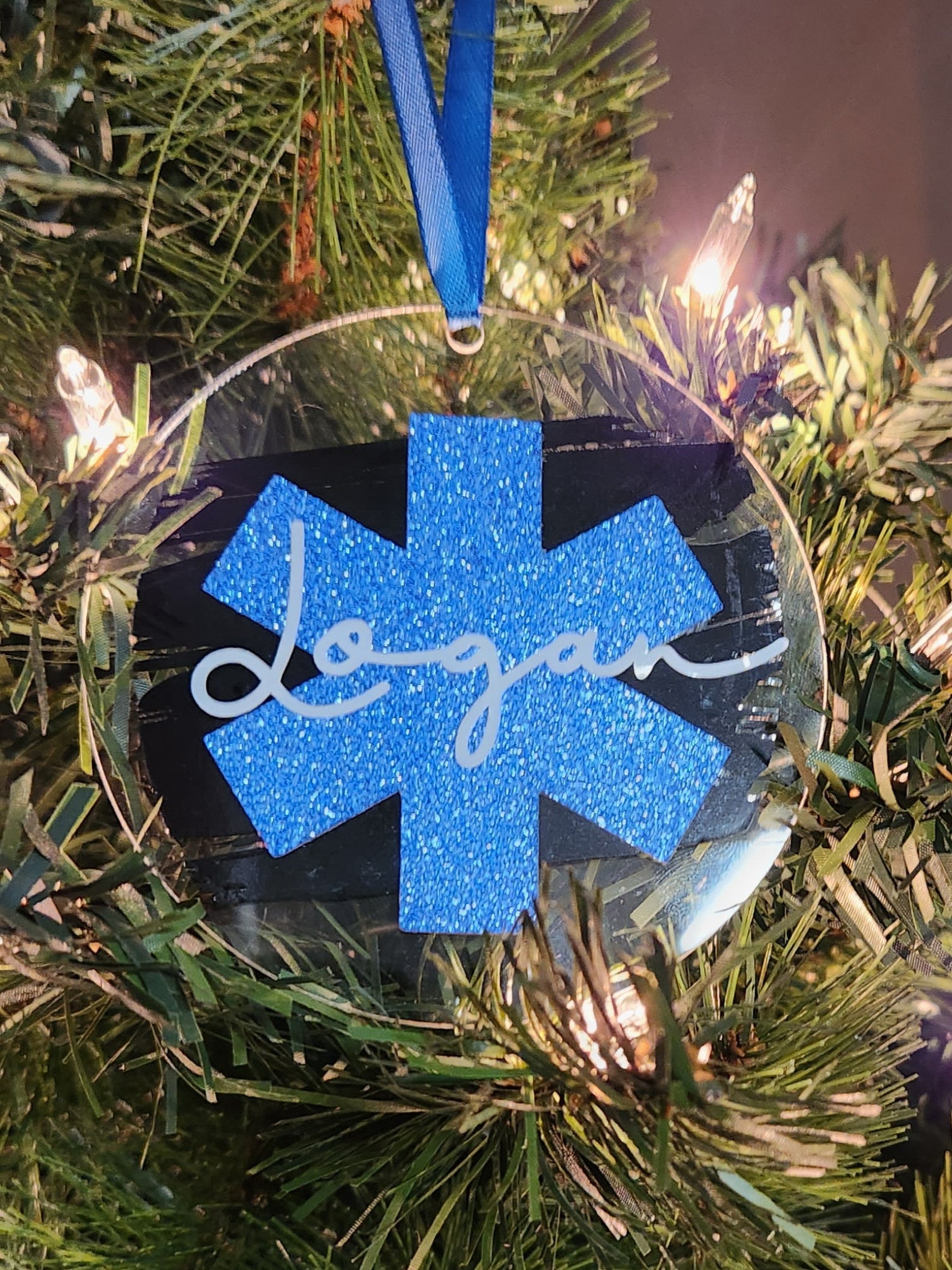 Personalized Paramedic Christmas Ornament. EMS Christmas Ornament ...