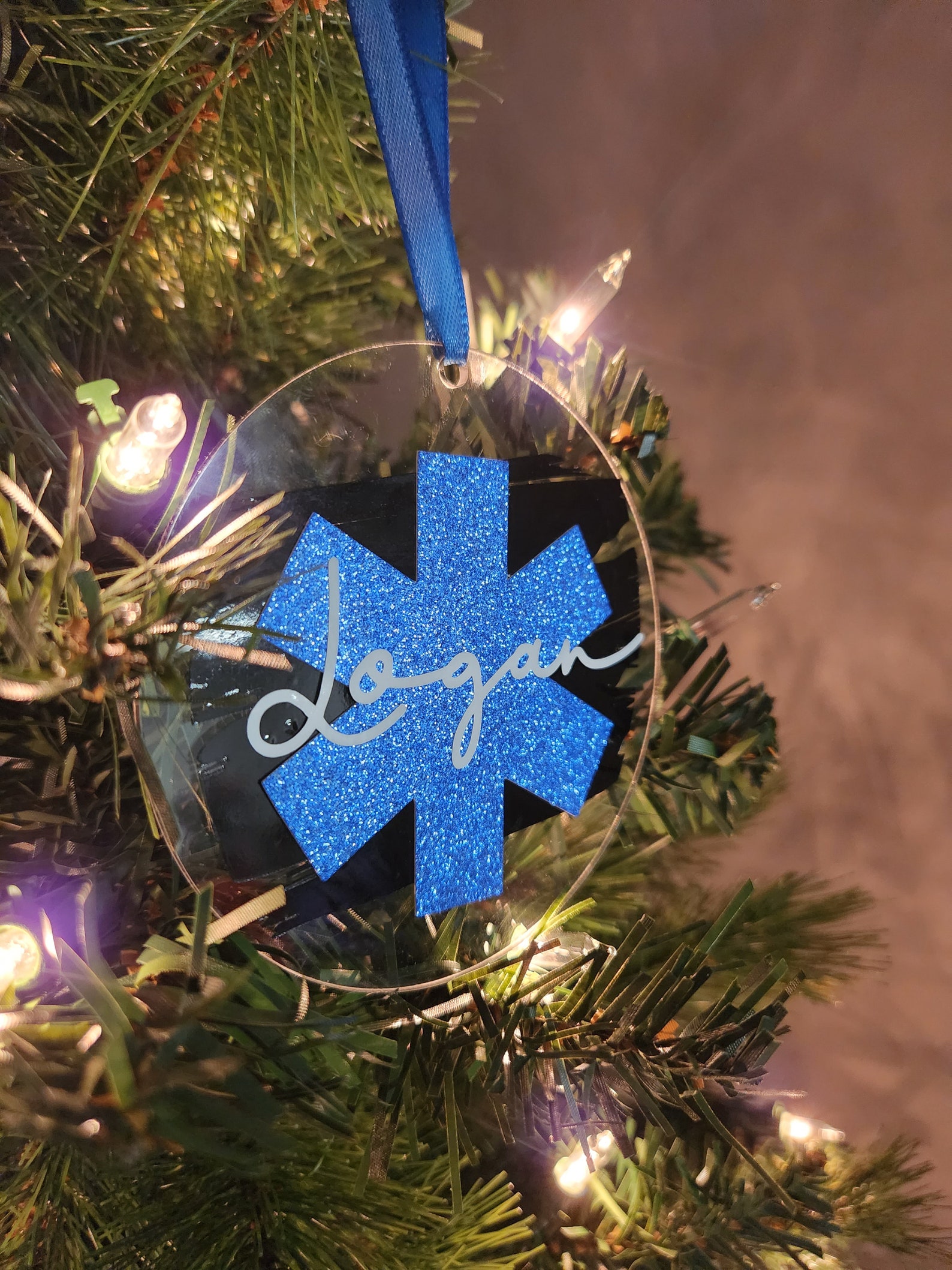 Personalized Paramedic Christmas Ornament. EMS Christmas Ornament ...