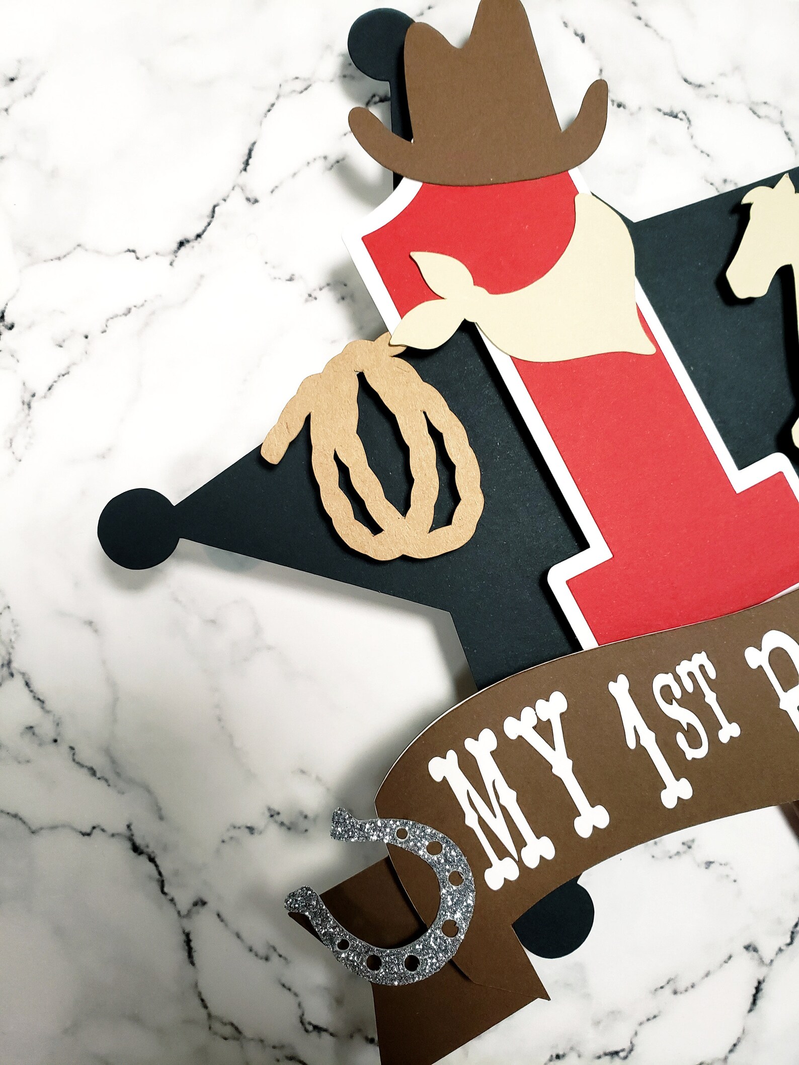 My First Rodeo Birthday. My First Rodeo Cake Topper. Cowboy - Etsy