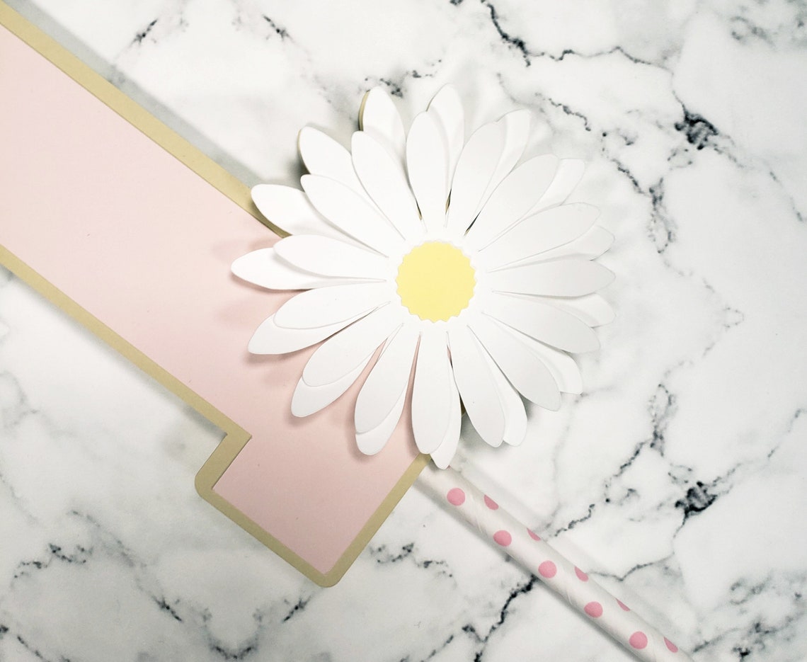 Floral Birthday Cake Topper. Floral One Topper. Wildflower - Etsy