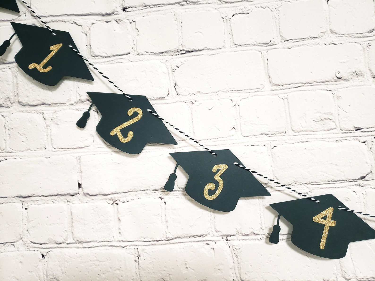 Graduation Cap Photo Milestone Banner. Graduation Party Banner ...