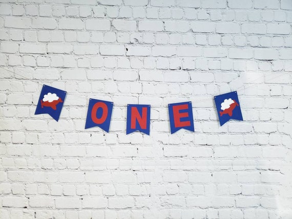 Time Flies Airplane Highchair Banner. Plane Party Decorations. Airplane ...