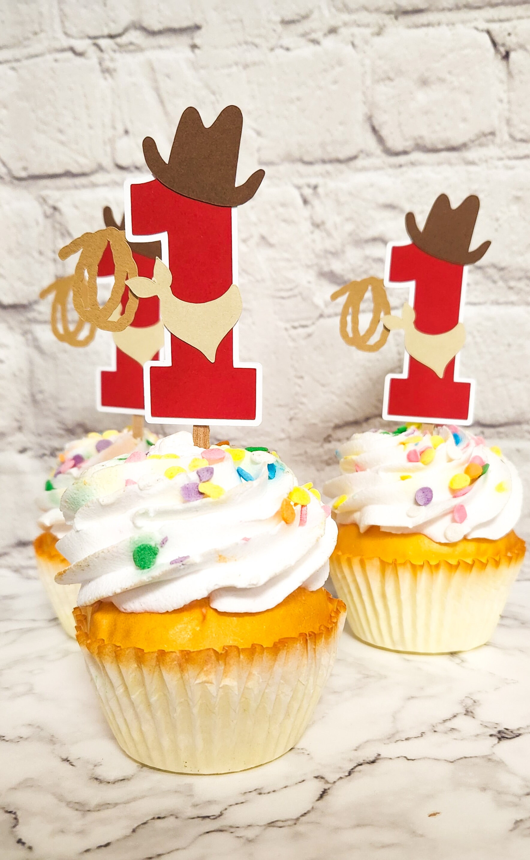 My First Rodeo Birthday. My First Rodeo Cupcake Topper. Cowboy - Etsy