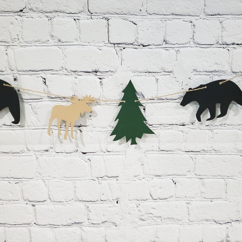 Woodland Banner - Etsy