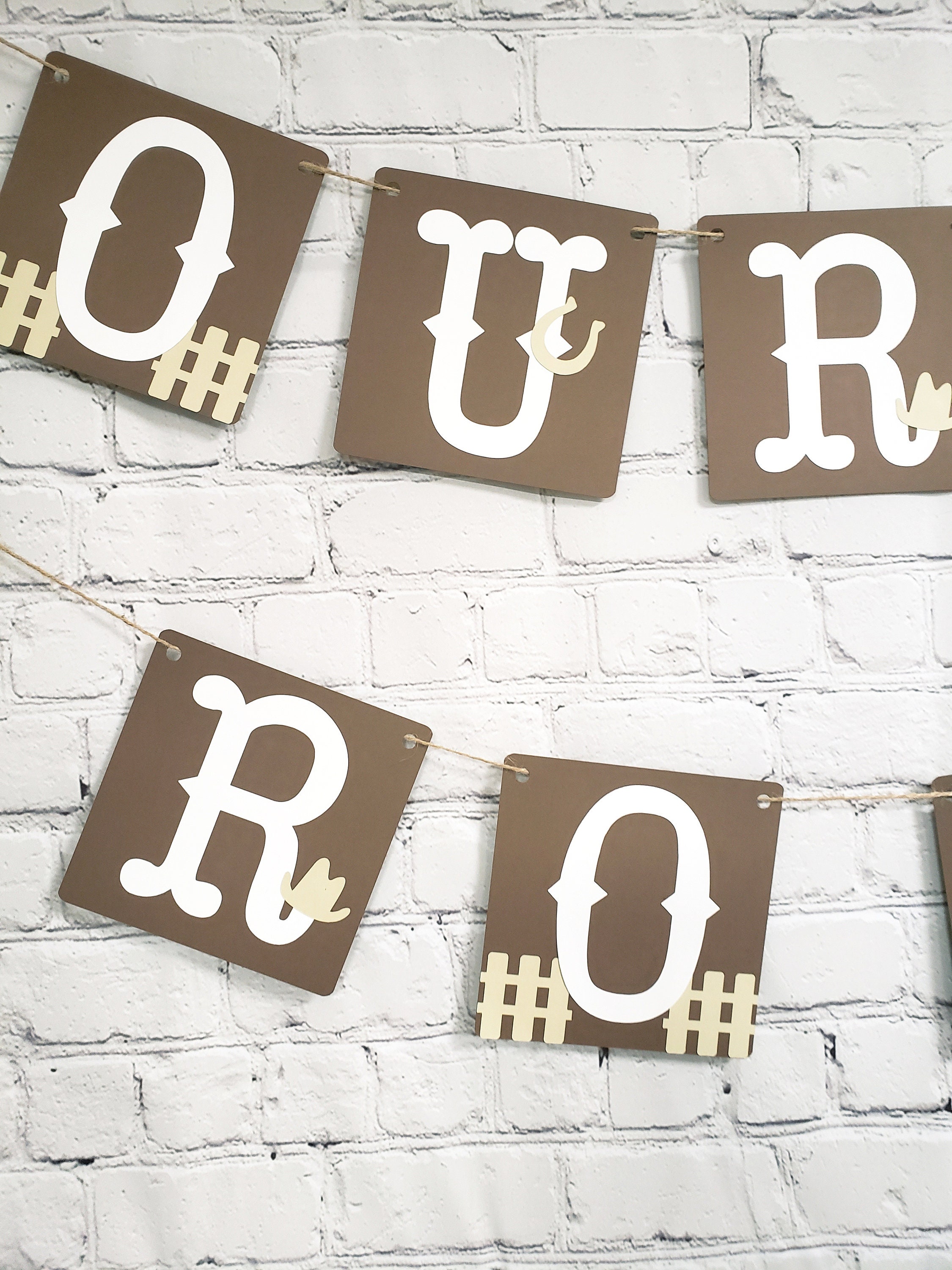 Our First Rodeo Birthday. My First Rodeo Banner. Cowboy Birthday Banner ...