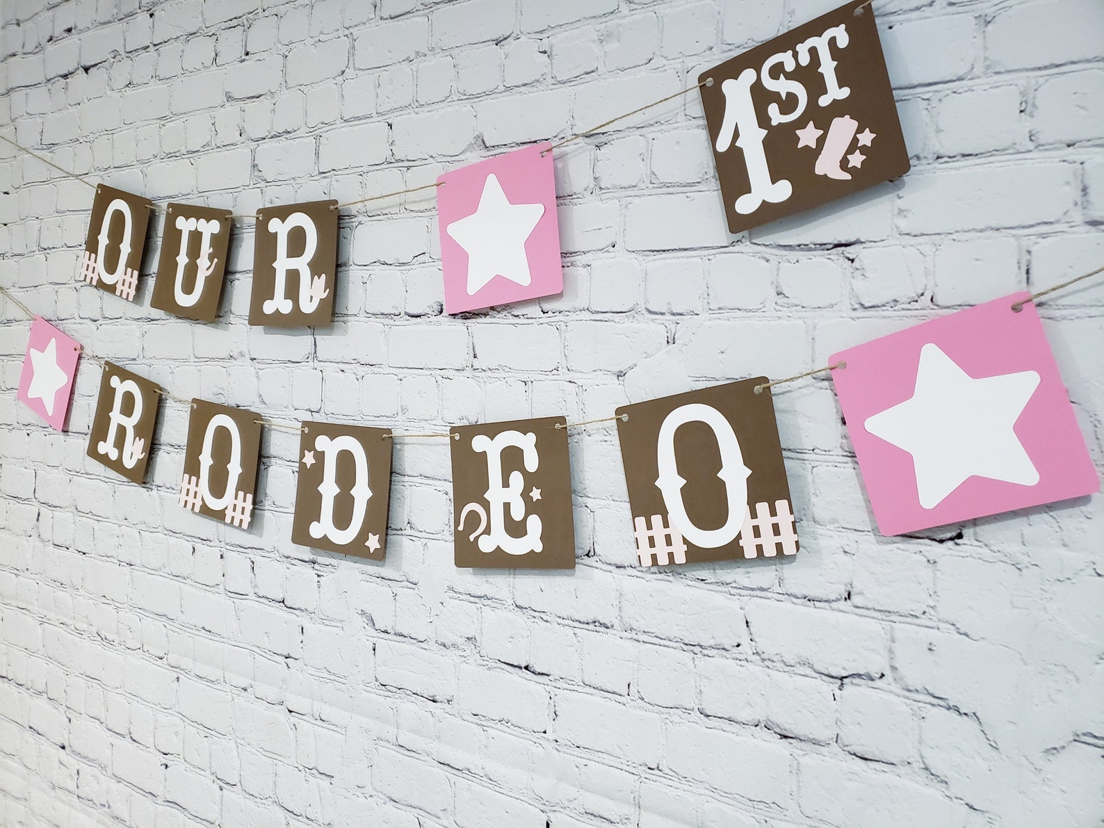 Our First Rodeo Birthday. My First Rodeo Banner. Cowgirl | Etsy